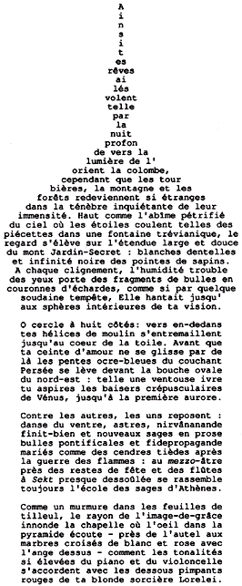 Wolfgang Wackernagel: Calligrammes